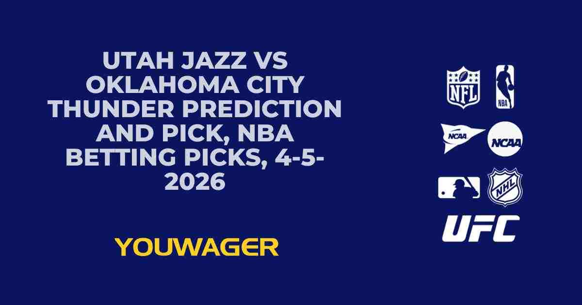 Utah Jazz vs Oklahoma City Thunder Prediction and Pick, NBA Betting ...